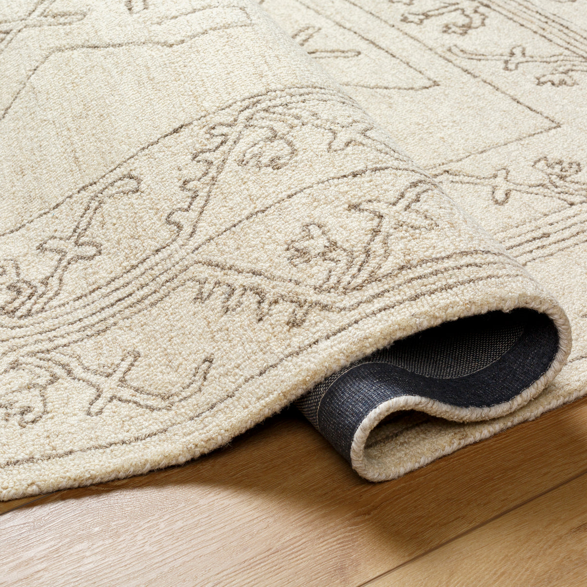 Granada Rug - Ivory/Brown – Kleur Design