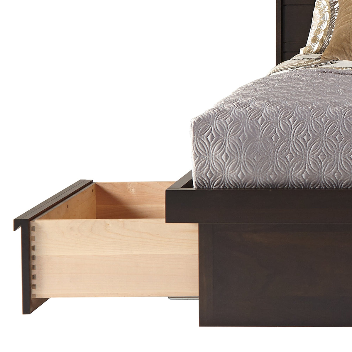 Serra Wood Panel Bed – Kleur Design
